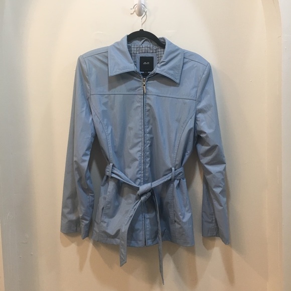 Jlc New York | Jackets & Coats | Jlc New York Light Blue Jacket | Poshmark